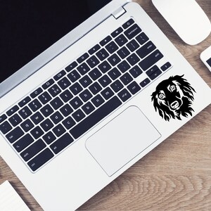 Dachshund Decal Long Haired Dachshund Sticker Dog Decal Dog Sticker Dog ...