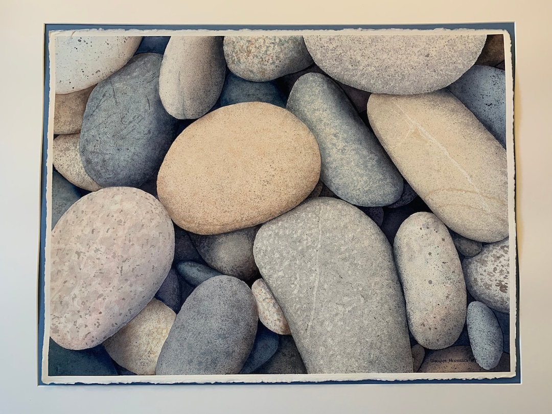 Original GRAHAM HERBERT Watercolor - Listed Artist - Original Seascape ...