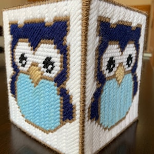 Owl Tissue Box Cover | Etsy