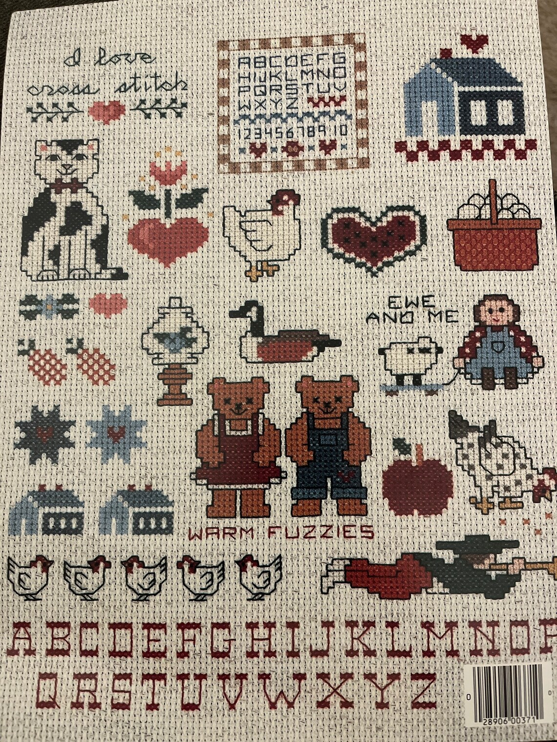 Counted Cross Stitch Patterns Country Caboodle Mini Series 1 - Etsy