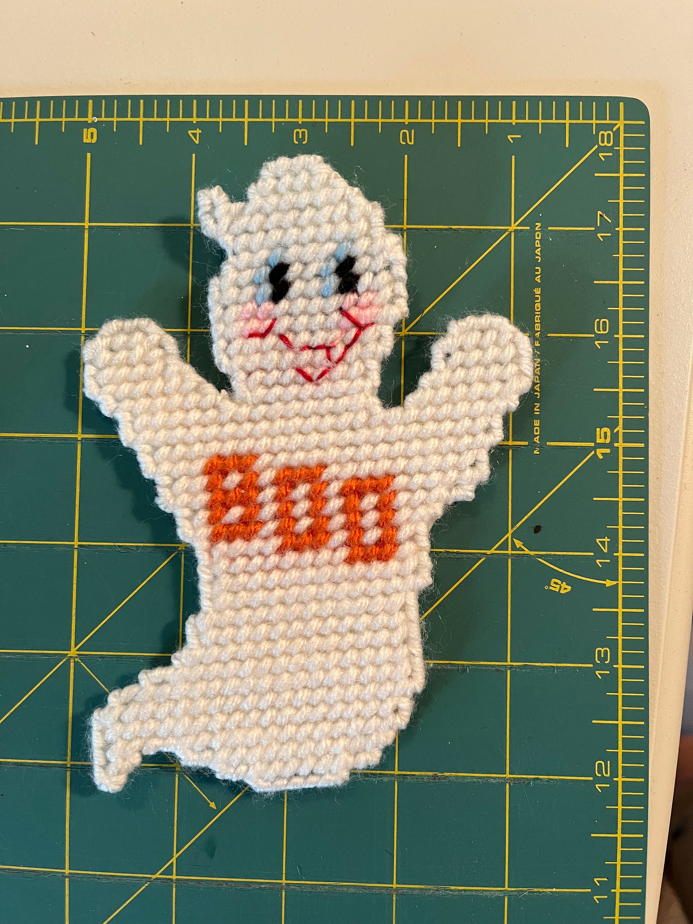 Plastic Canvas Ghost - Etsy