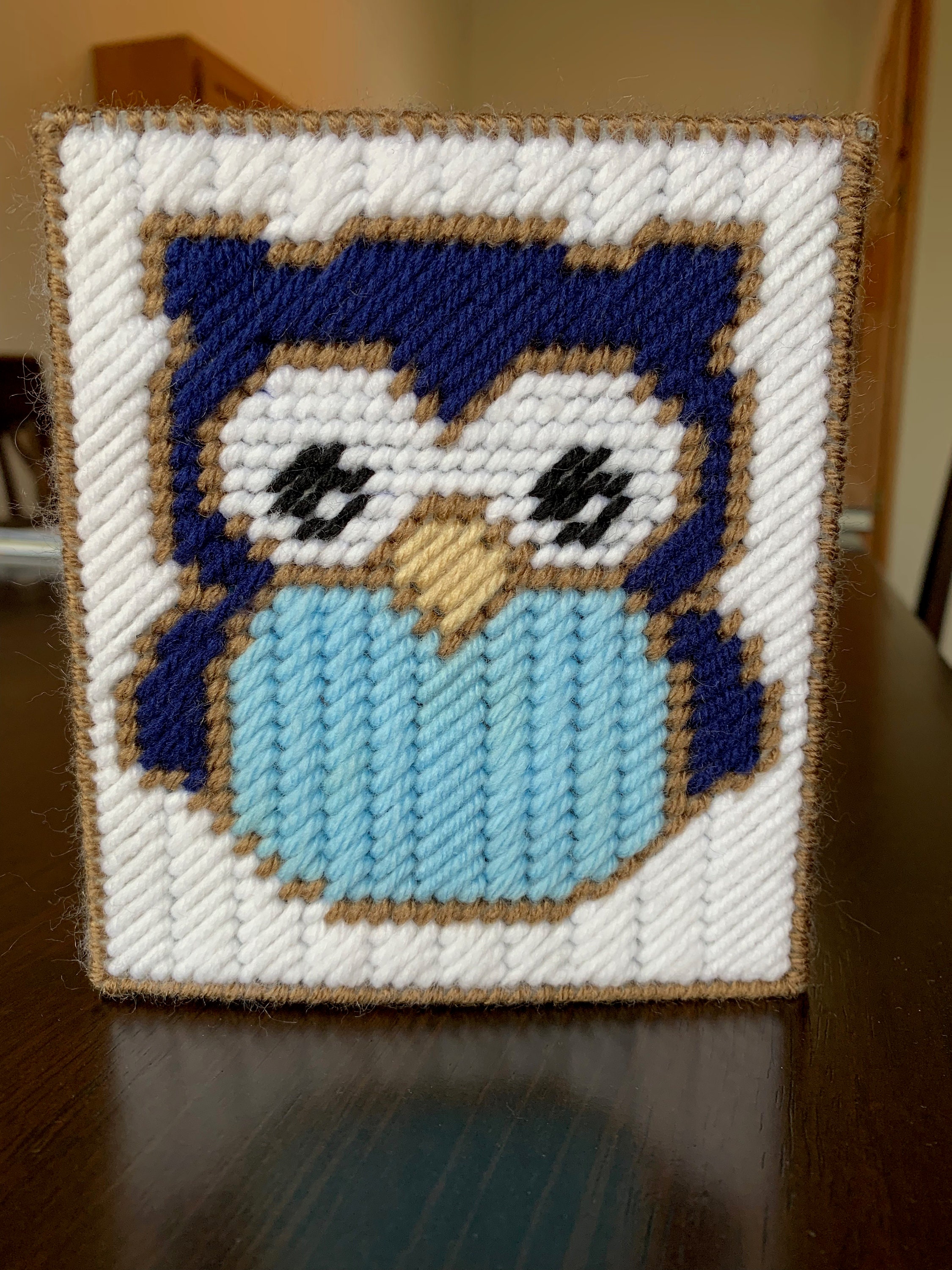 Owl Tissue Box Cover - Etsy