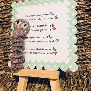 Worry Worms Anxiety Worms Cute Worry Worms With Unique Little Rhymes ...