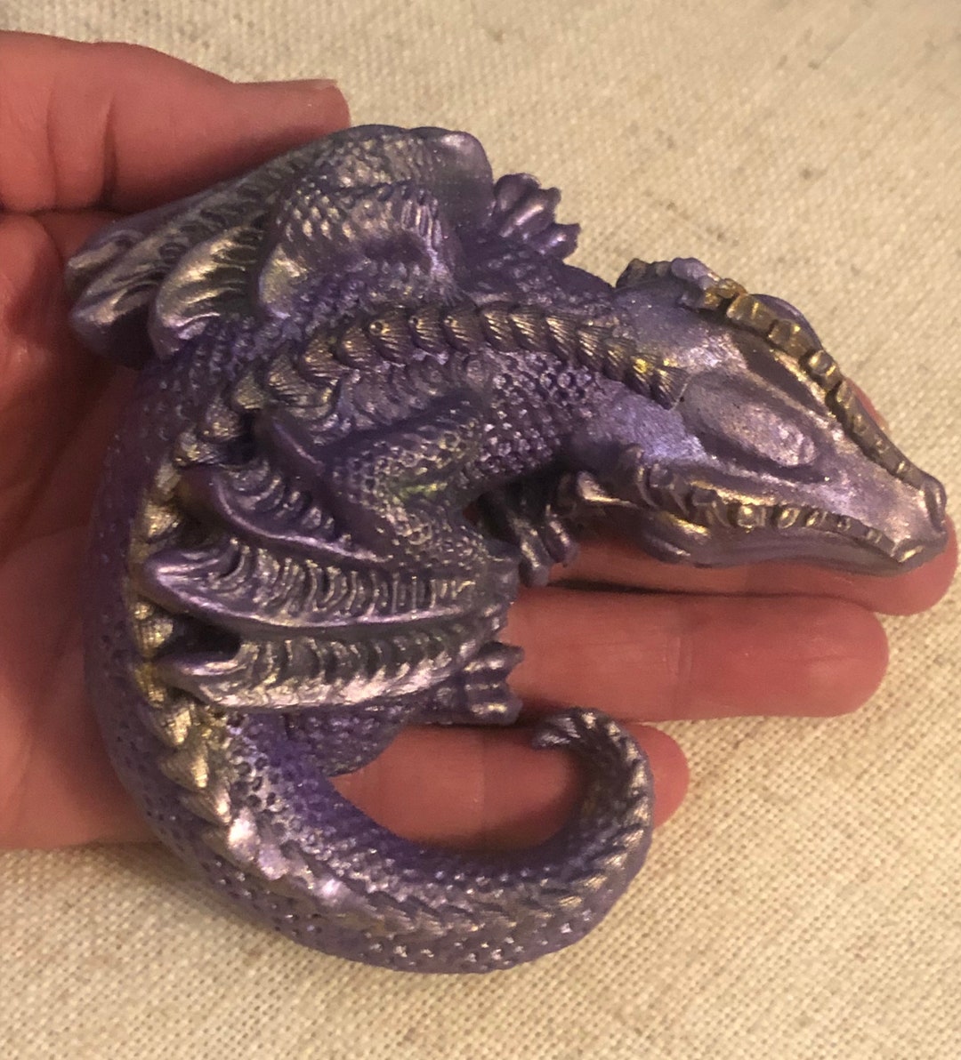 Stunning Dragon SOAP Beautifully Hand Dusted With Natural Pigments Got ...