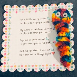 Worry Worms Anxiety Worms Cute Worry Worms With Unique Little Rhymes ...