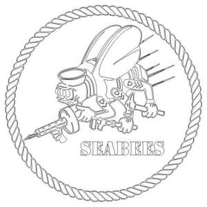 SEABEE Logo Vector - Etsy
