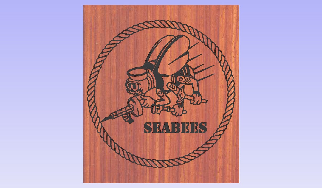 SEABEE Logo Vector - Etsy
