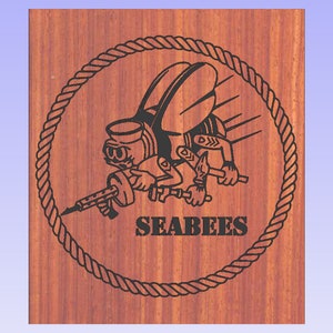 SEABEE Logo Vector - Etsy