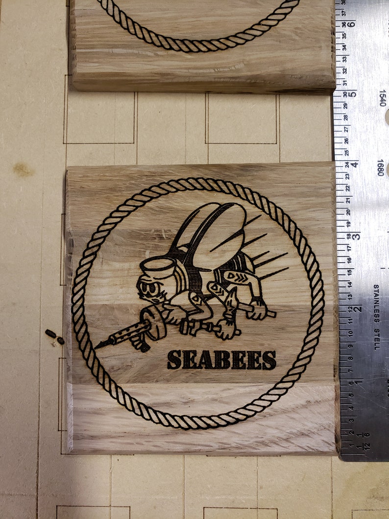 SEABEE Logo Vector - Etsy