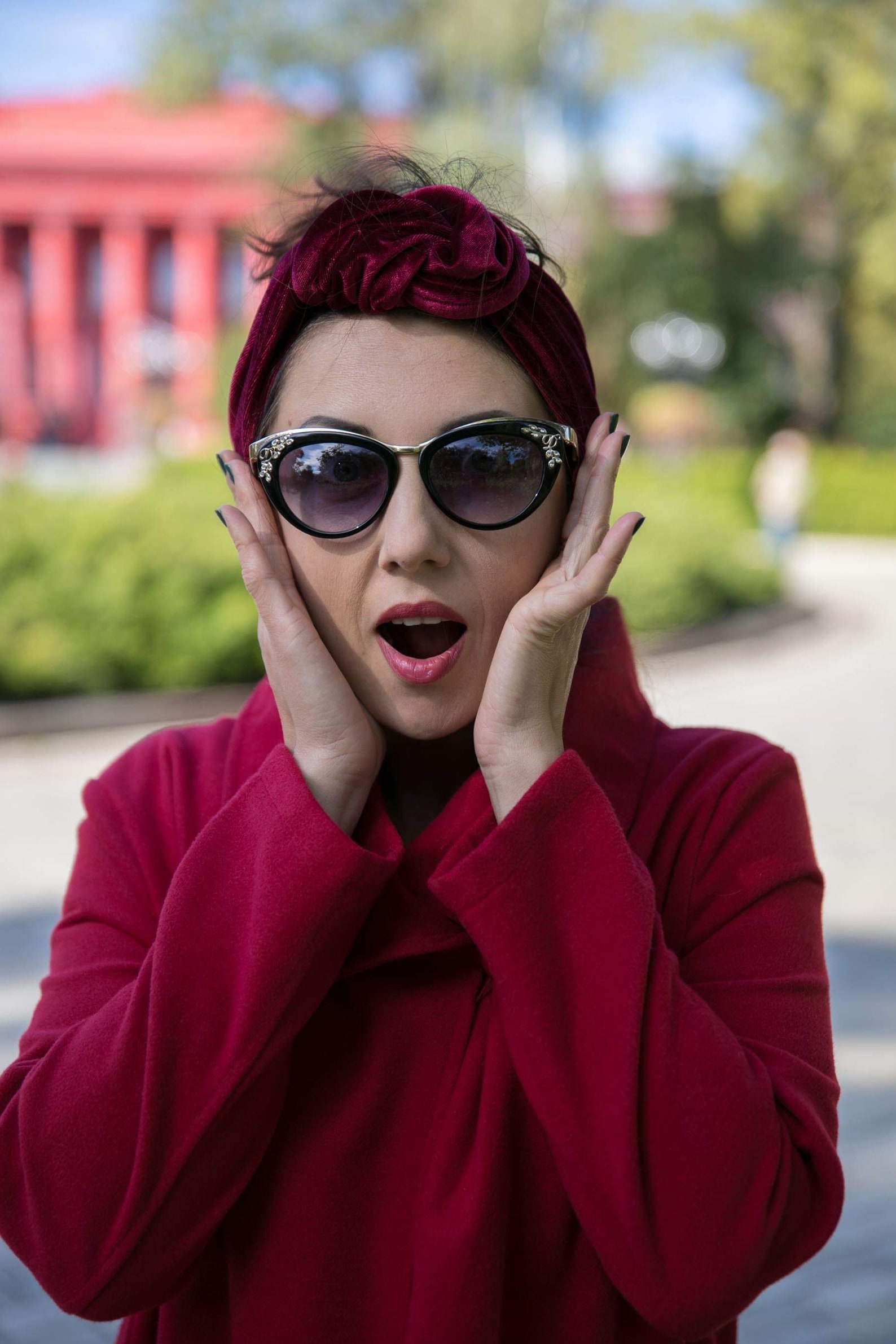 Turban red Turban Turban African Head Wraps-turban | Etsy