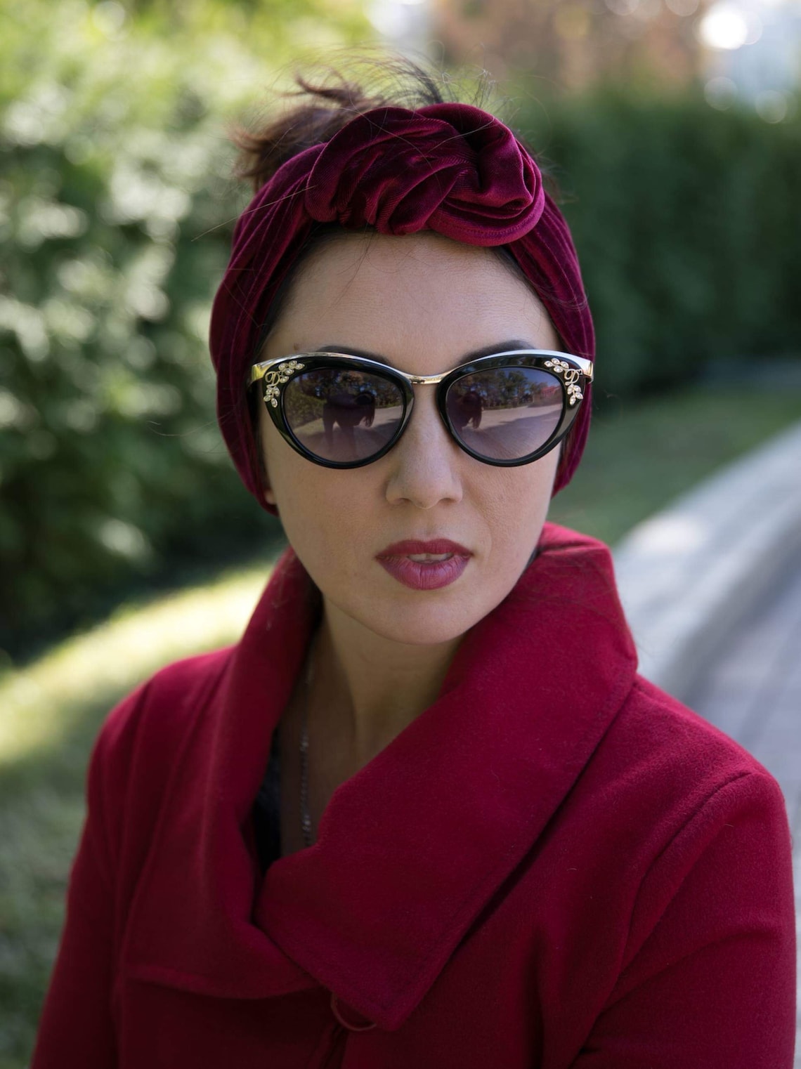 Turban red Turban Turban African Head Wraps-turban | Etsy