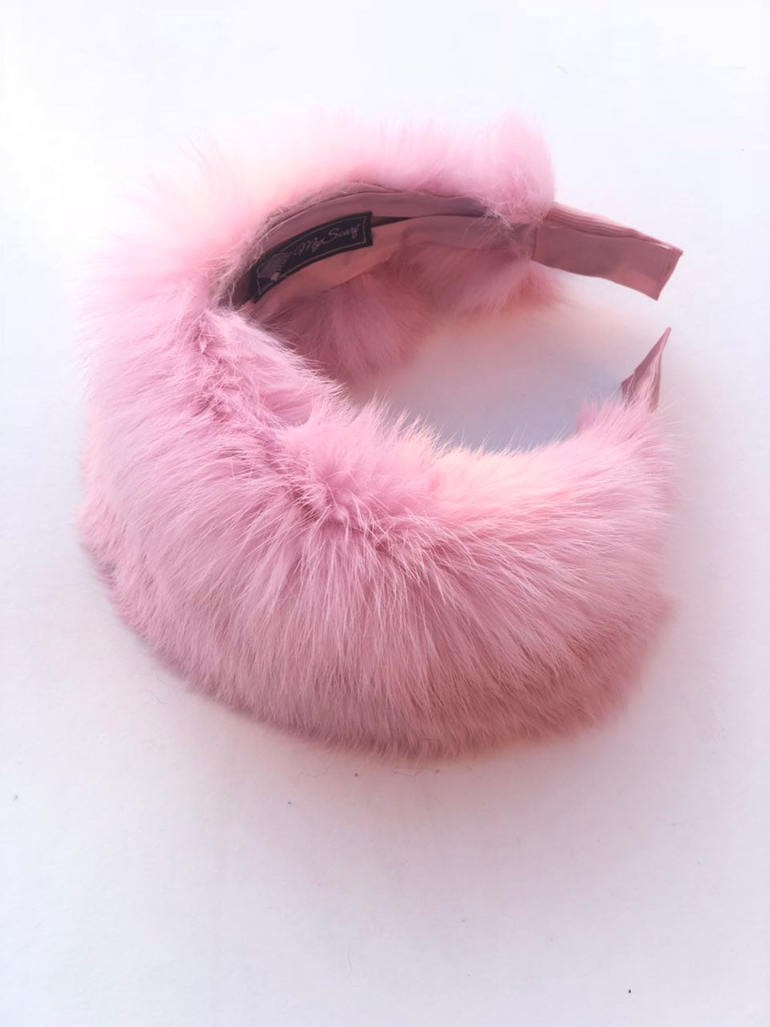 Headband Real Fur Headbands Turbans-hair Accessory - Etsy