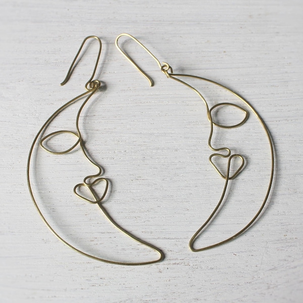 Wire Earrings - Etsy