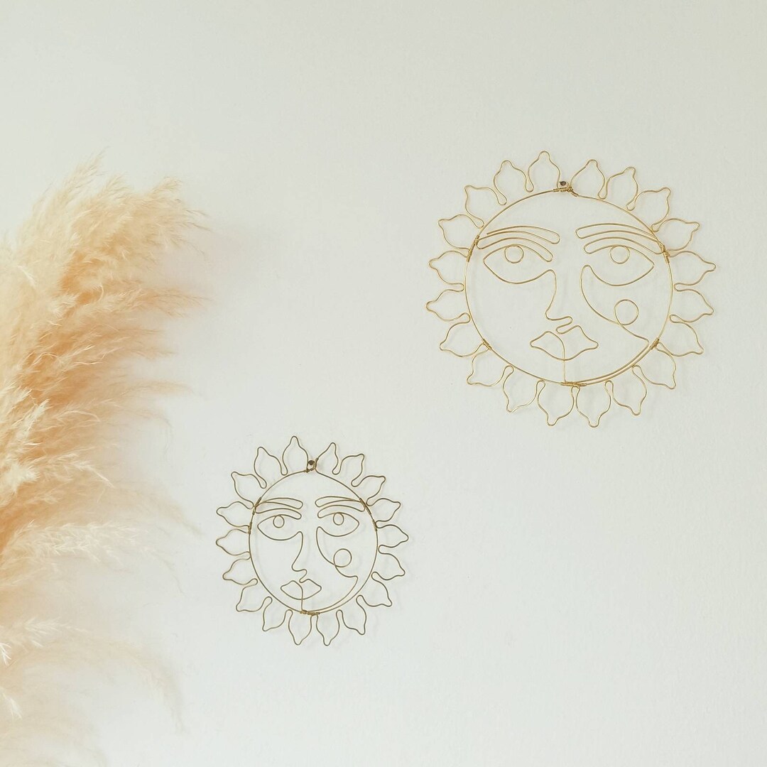 Sun Wall Hanging Boho Home Decor/ Suncatcher / Boho Wall / Sun Wall ...