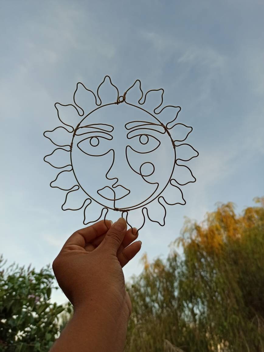 Sun Wall Hanging Boho Home Decor/ Suncatcher / Boho Wall / Sun Wall ...