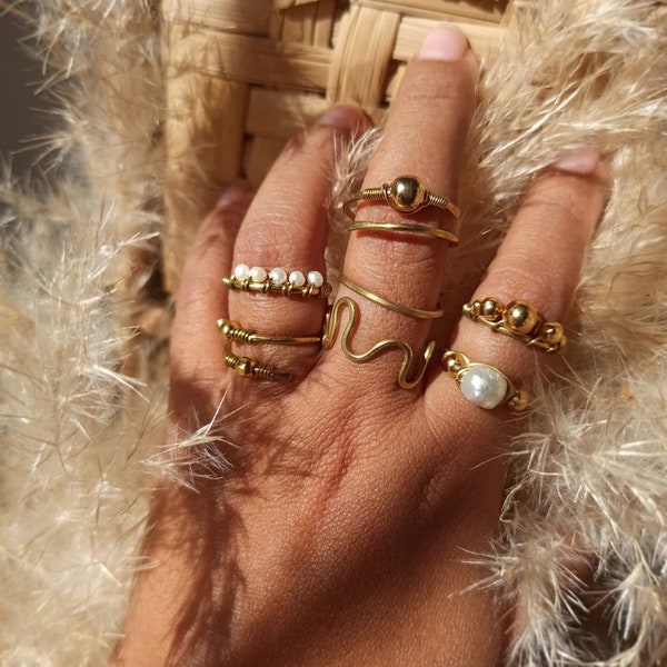 Adjustable Wire Ring - Etsy