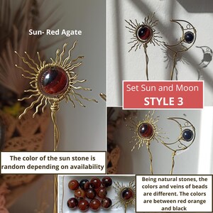 Sun and Moon Beaded Garden/ Potted Plant Stake/ Plant Trellis for ...