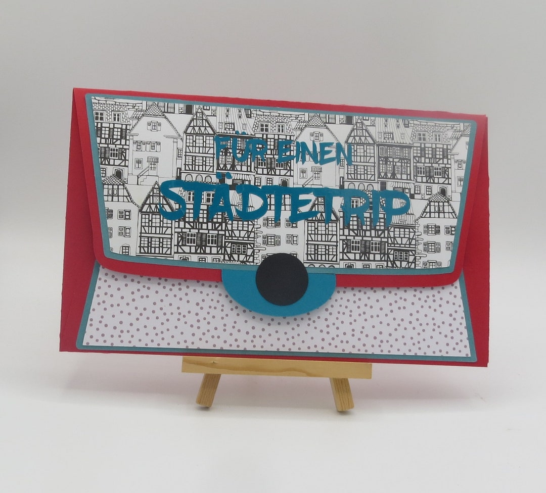Money or Voucher Packaging for a City Trip - Etsy