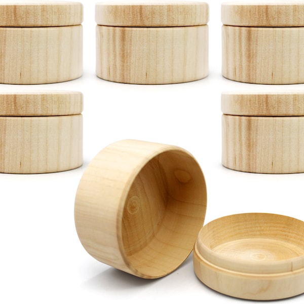 Round Wood Box - Etsy