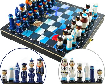 Nautical Chess Set | Etsy