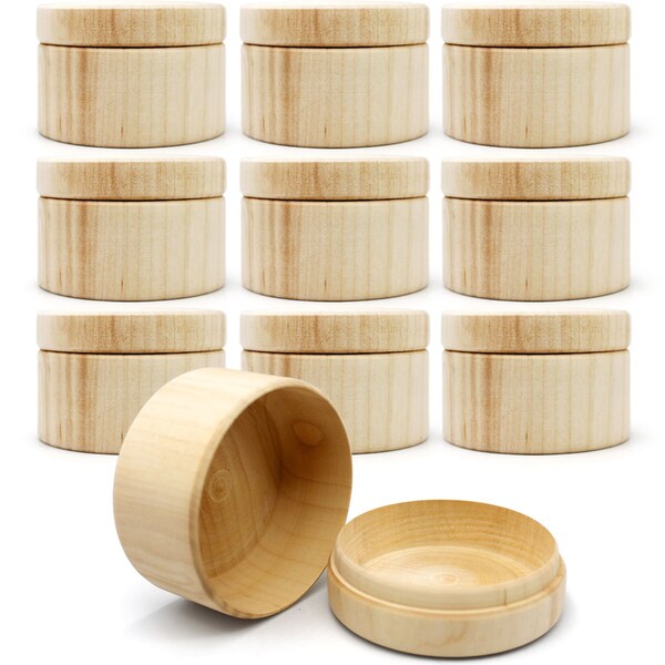 Round Wood Box - Etsy