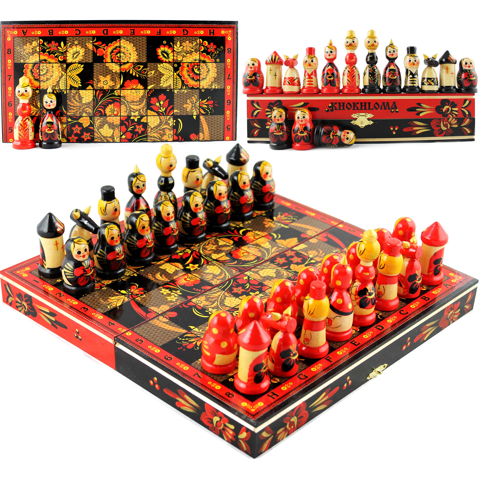 Schach Set Brettspiel Russische Puppen Set Themen Schach Etsy de schach-set-brettspiel-russische-puppen-set-themen-schach-etsy-de