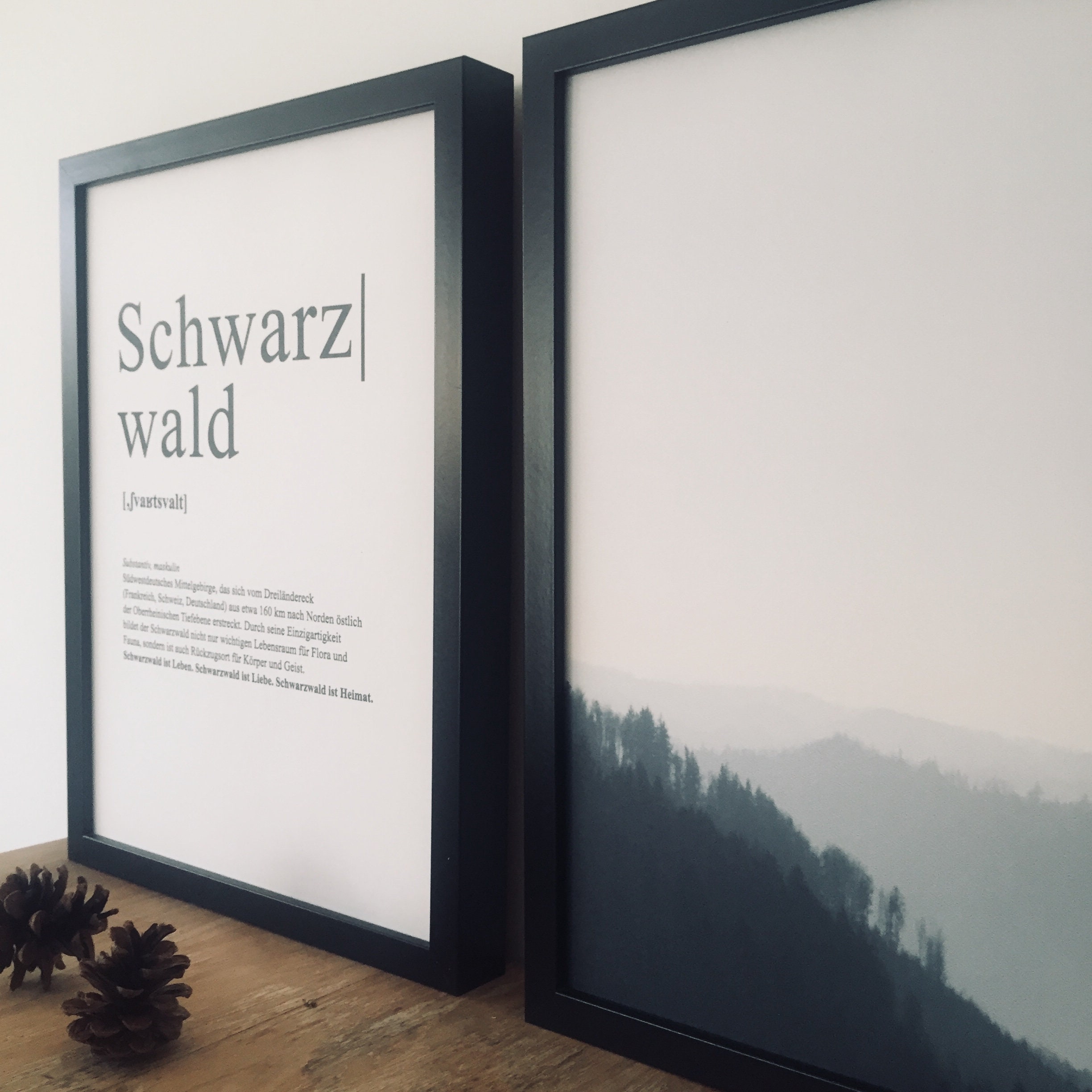 Schwarzwald Poster "TLandscape" DIN A3 - Etsy.de