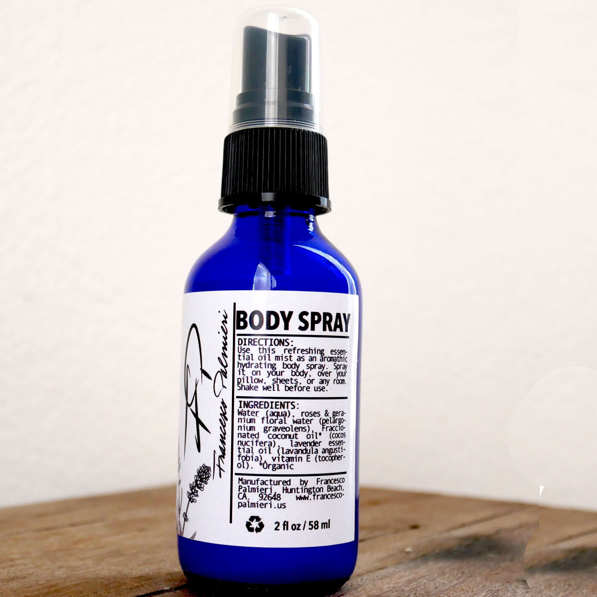 Lavender Body Spray All Natural Organic Made With Pure - Etsy