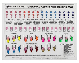 Nail Practice Mat - Etsy