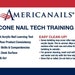 Americanails Silicone Nail Tech Acrylic Nail Training Mat, Acrylic Nail ...