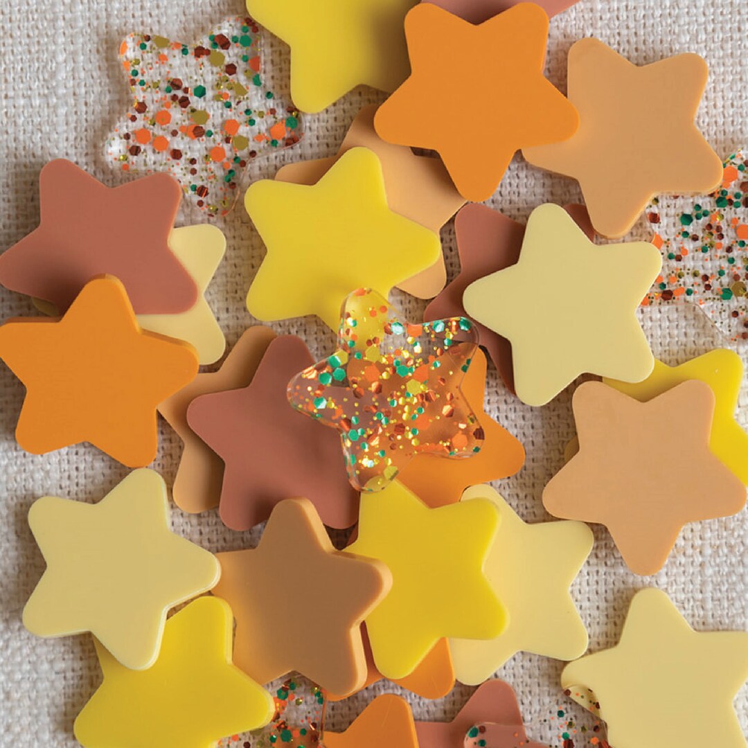 Extra Fall Themed Stars for Reward Jar Star Tokens Reward Jar Kids ...