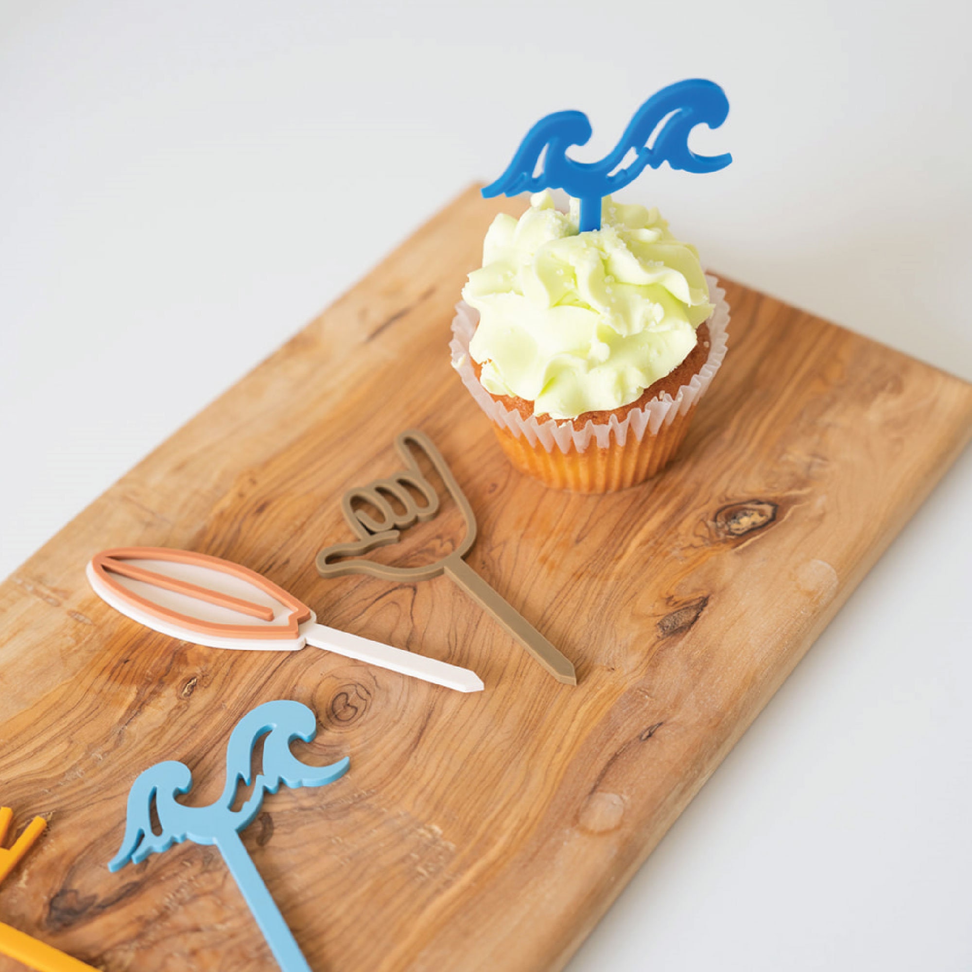 Surfs up Cupcake Toppers Surfer Cupcake Toppers Surfer Birthday Party ...
