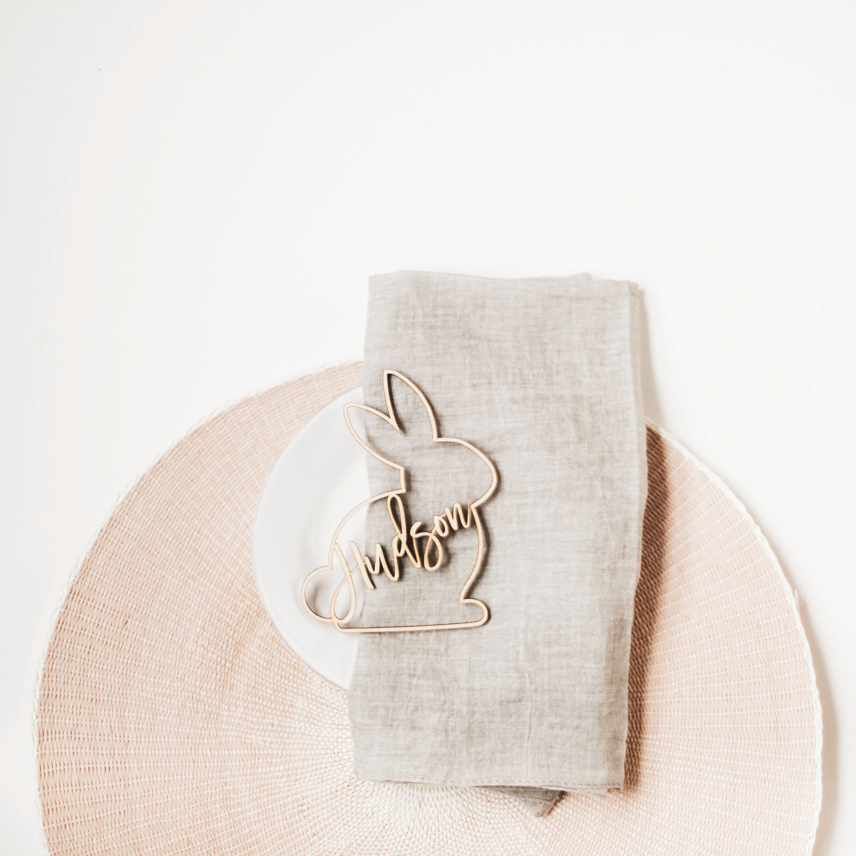 Easter Place Names Table Place Cards Laser Cut Names Easter - Etsy