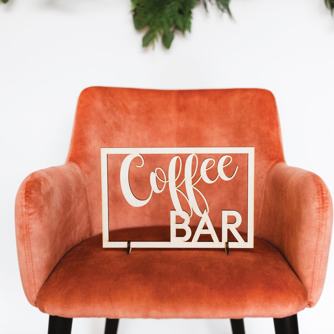 Coffee Bar Sign Wedding Reception Sign Drink Bar Sign Wedding Coffee ...