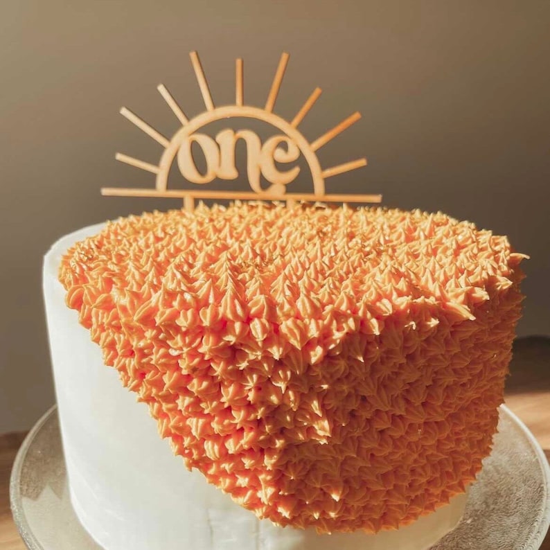 Sun Cake Topper Sunshine Cake Topper Sunshine Cake Smash - Etsy