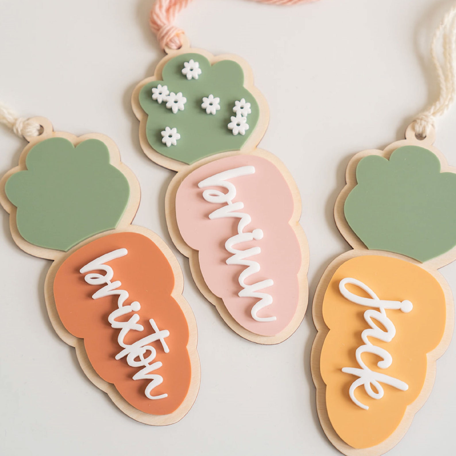 Carrot Tag Easter Basket Tag Easter Tags Kids Easter Bunny Tag Easter ...