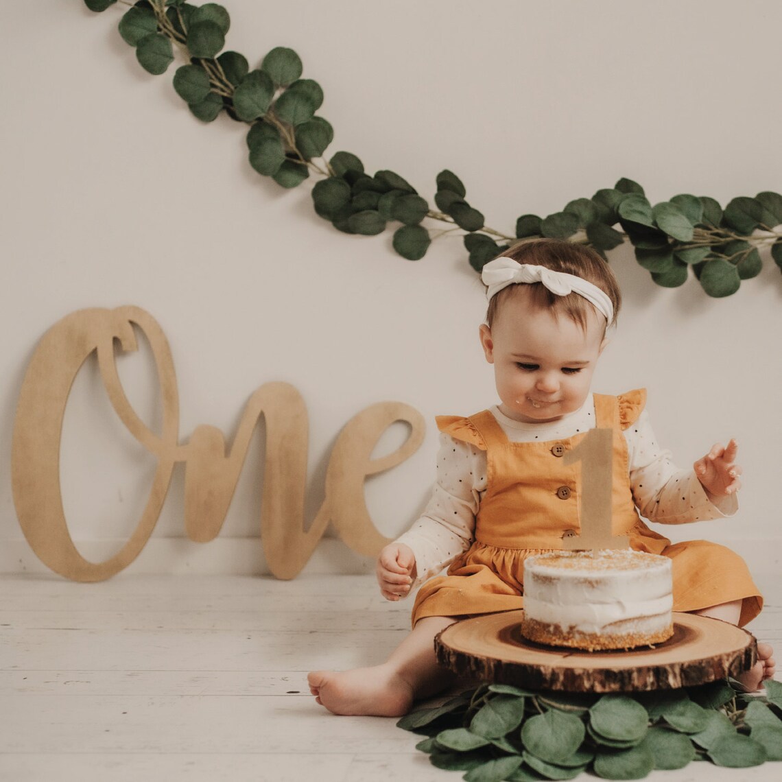 One Sign Photo Prop for First Birthday Wooden Number Sign | Etsy Canada