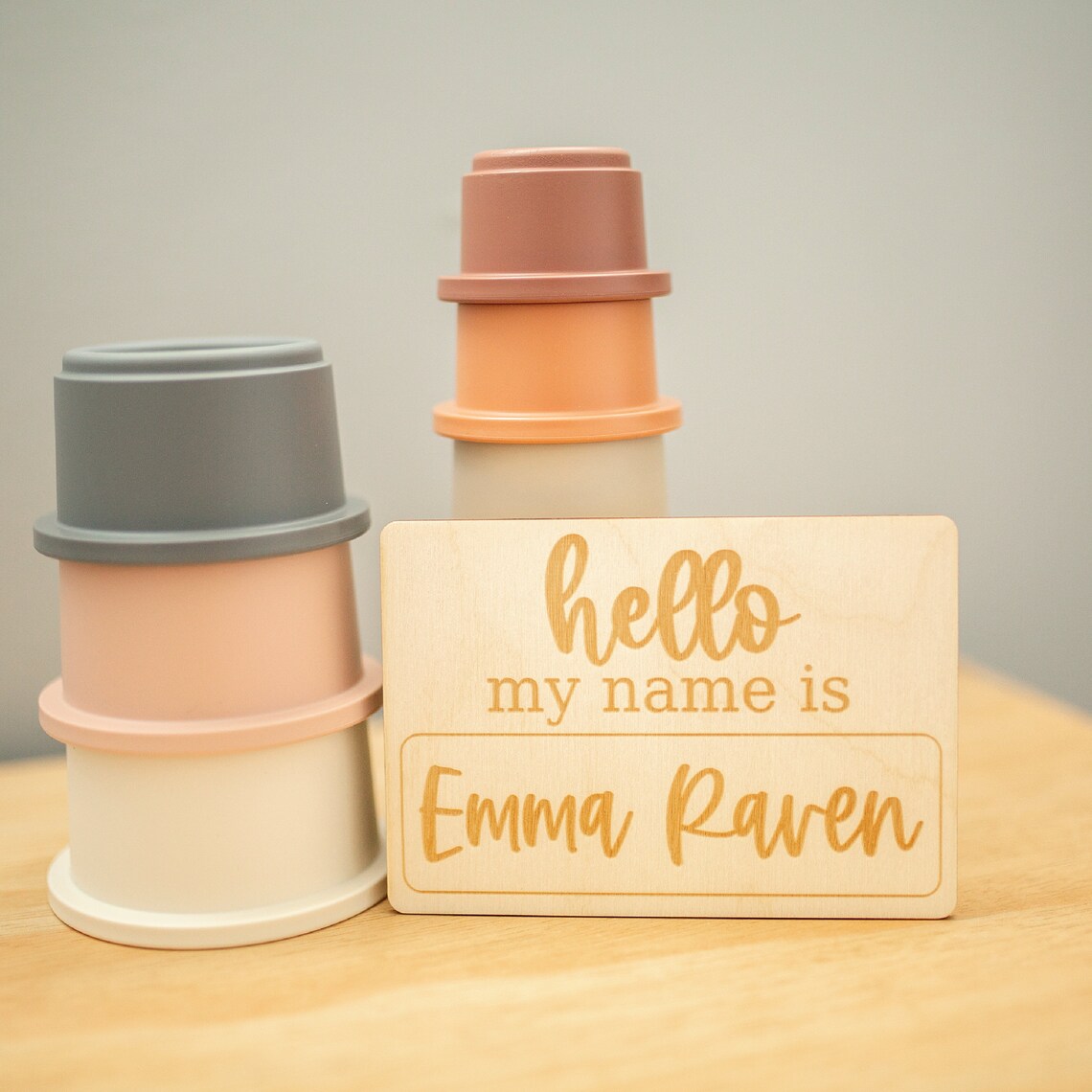 Hello My Name is Tag, Newborn Announcement, Hello Name Sign, Newborn ...