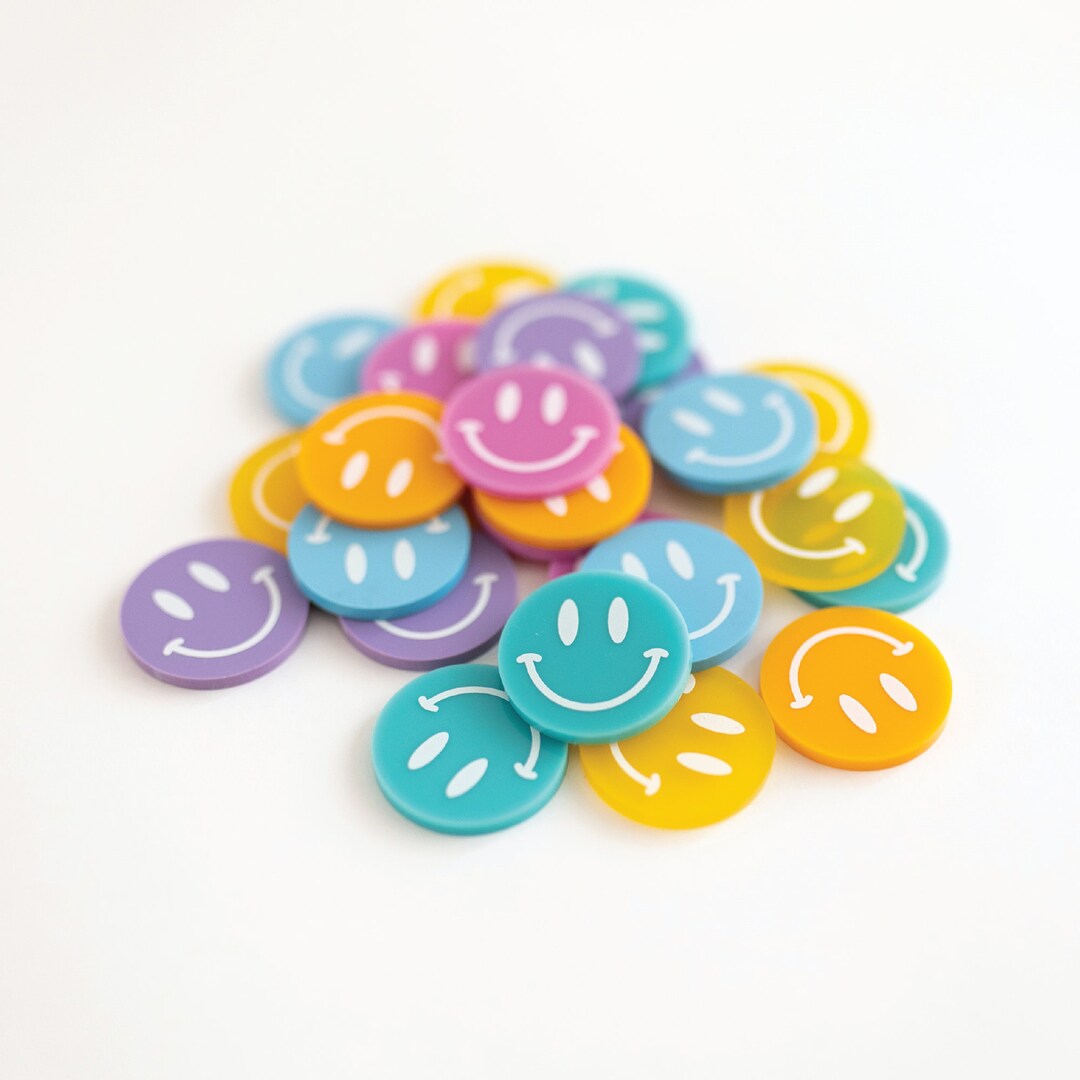 Extra Smiley Tokens for Reward Jar Rewards System Kids Reward Jar ...