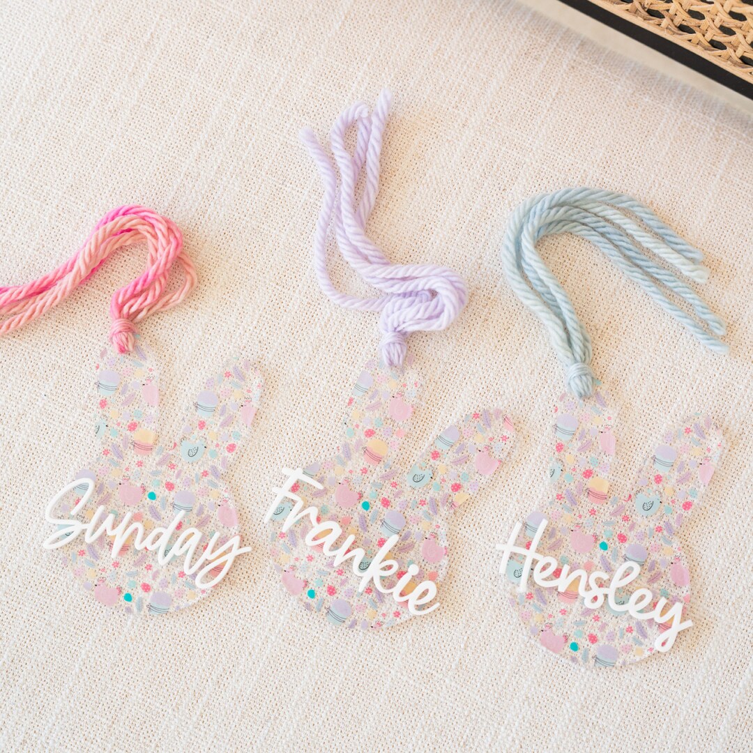 Easter Basket Tag Personalized Easter Basket Tag Custom Easter Tag ...