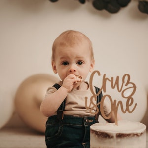 Custom Birthday Cake Topper Baby's First Birthday 1st - Etsy