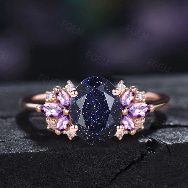 Purple Engagement Rings - Etsy