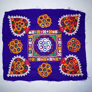 Indian Bohomain Traditional Patches, Hippie Vintage Art & Crafted Kutch ...