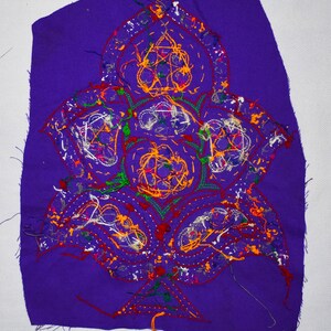 Indian Traditional Patch Bohemian Tribal Embroidery Vintage - Etsy