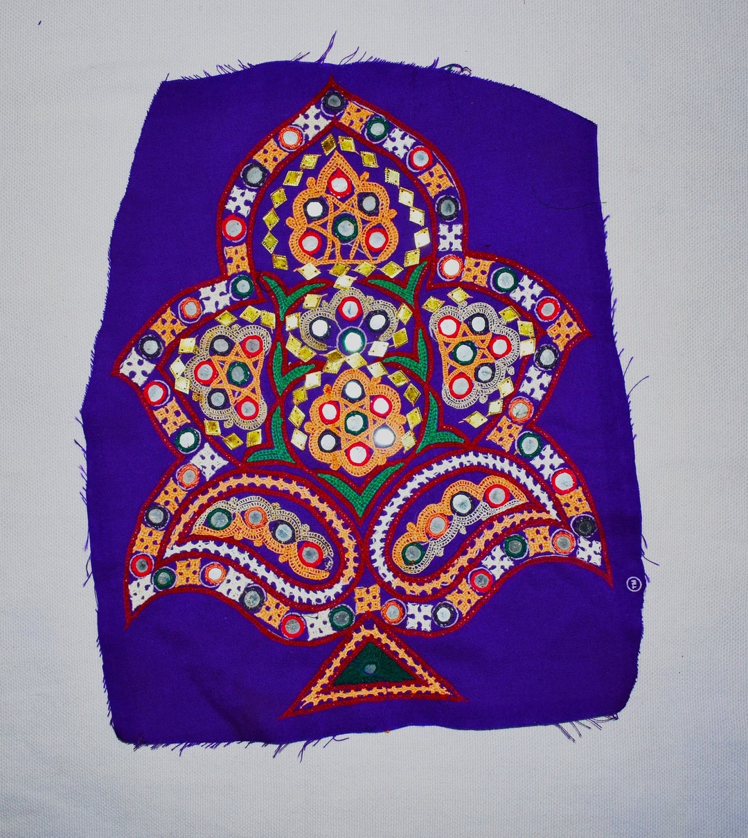 Indian Traditional Patch Bohemian Tribal Embroidery Vintage - Etsy