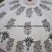 Hand Block Mughal Prints Designer Decorative Beach - Etsy