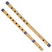 Native American Style Indian Handmade Set of 2 Bamboo Flutes, Indian ...