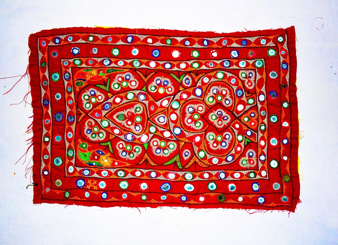 Indian Traditional Embroidery Dresses & Jacket Patch, Hand Art and ...