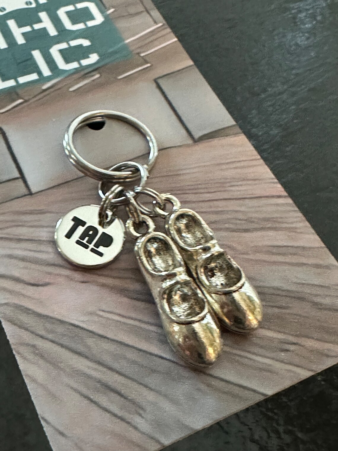 Tap Shoes Charms Keychain Zipper Pull 1pc Fun Gift Fan Friend ...