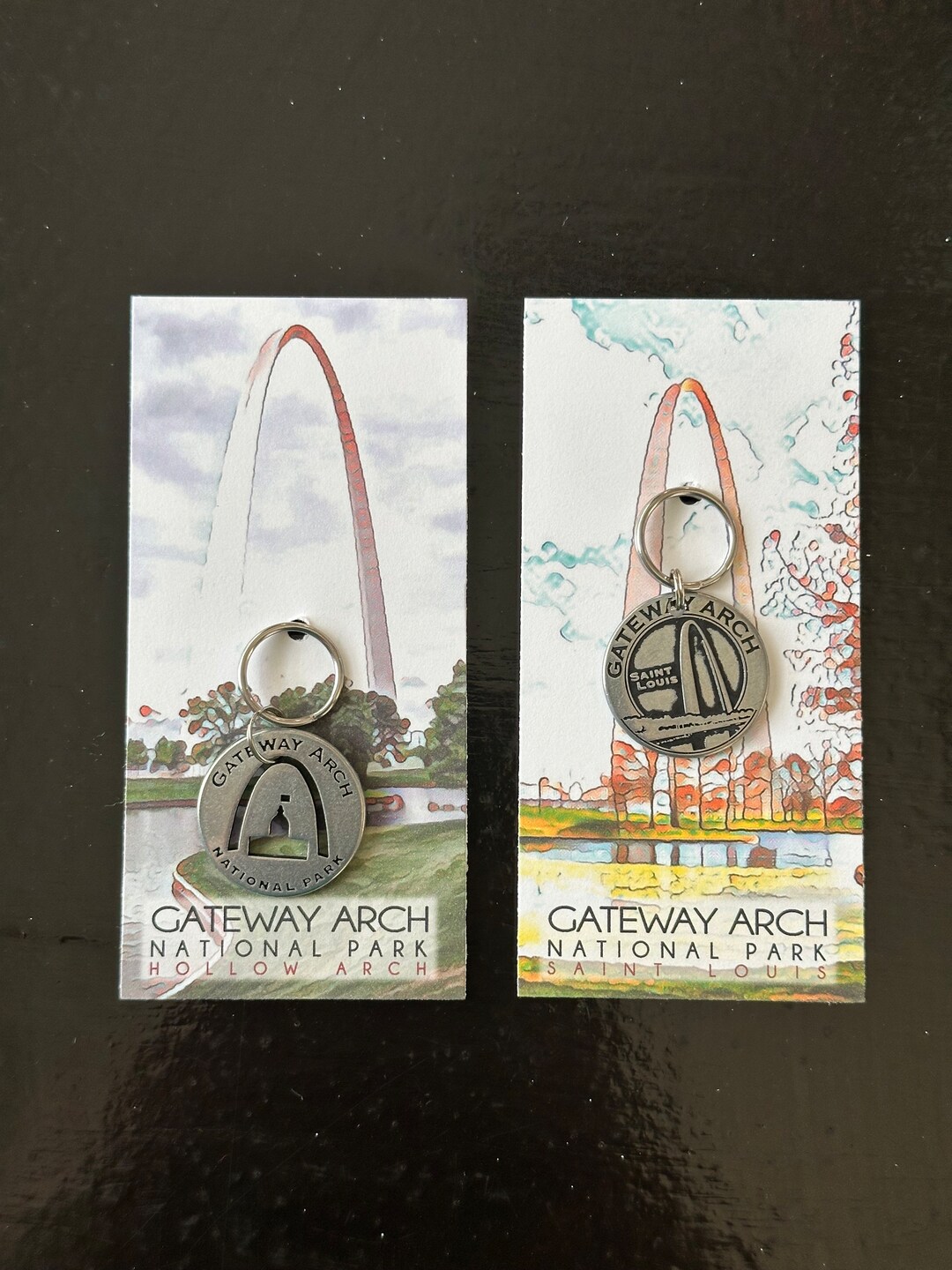 Gateway Arch National Park Token Coin Keychain Zipper Pull 1pc Saint ...